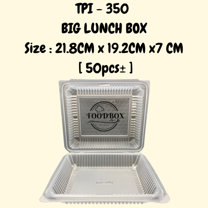 FOODBOX - TPI-350 TPI350 Bekas Besar Tapau Bungkus Container Without ...