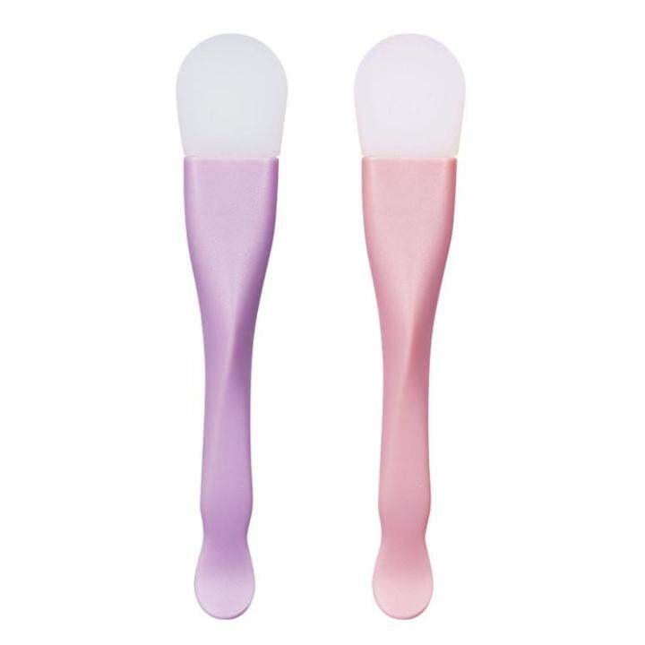 Face Masque Applicator 2 In 1 Flexible Facial Mud Masque Applicator ...