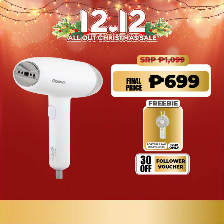 Gaabor Handheld Iron Stainless Steel Ironing Board 1200W High Power ...