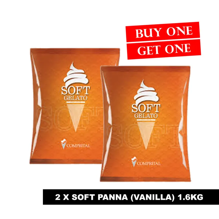 Comprital Soft Panna (Vanilla) 1.6kg BUY 1 TAKE 1 | Lazada PH
