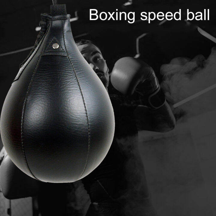 Pear-Shaped PU Boxing Speed Ball Sport Reaction Training Inflatable ...