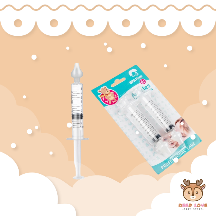 Baby Nasal Aspirator Needle Tube Type 10ml Baby Nasal Cavity Care ...