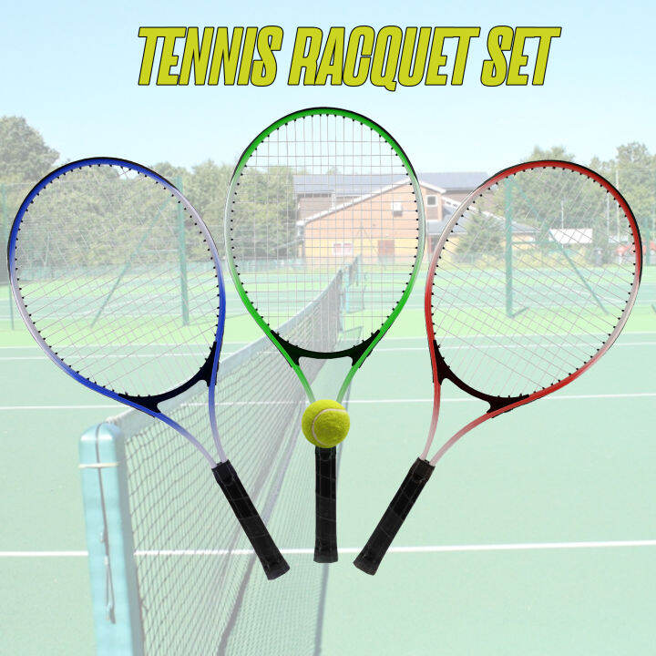 2-Piece Tennis Racquet Toy with Tennis Ball Set | Lazada PH