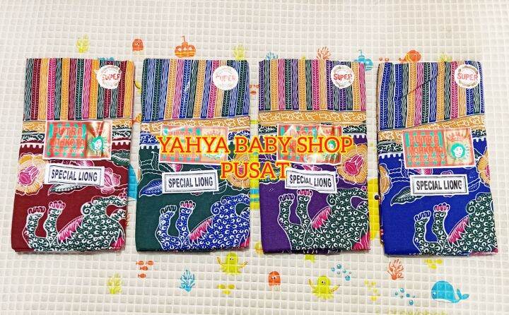 KAIN GENDONG PUTRA MAHKOTA MOTIF CORAK BATIK / GENDONGAN BAYI MOTIF ...