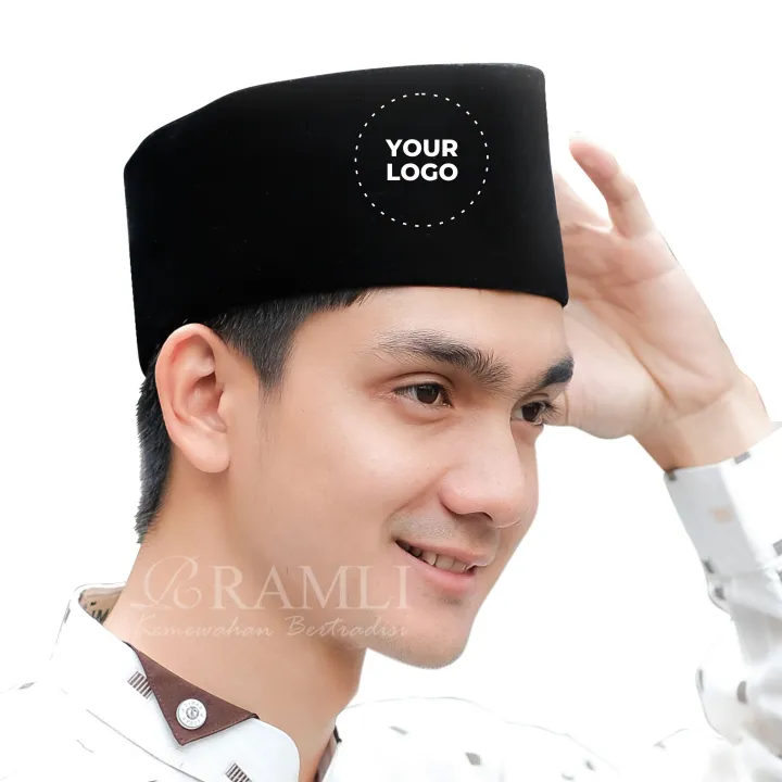 Ramli Songkok Lukis logo Custom | Lazada Indonesia