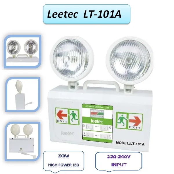 LEETEC LT-101A Rechargeable Automatic Emergency Light LED | Lazada PH