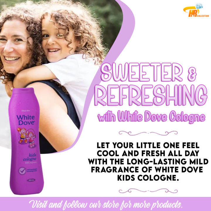 Personal Collection White Dove Kids Cologne KISSES 200ml Mild Sweet ...