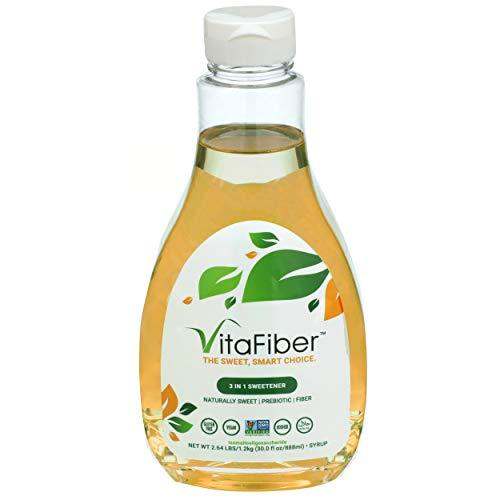 VitaFiber IMO Large Syrup - Sweet Prebiotic Fiber - Lower Calorie Sugar ...
