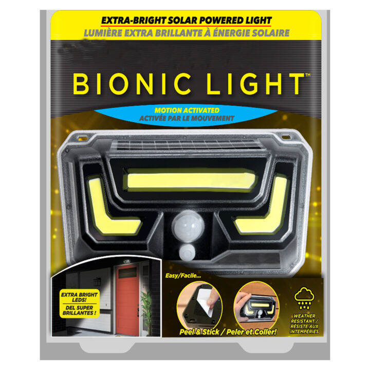 Bionic Light Motion-Activated Solar Powered Light | Lazada PH