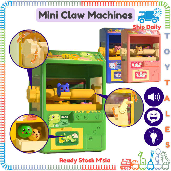 MINI CLAW MACHINE With Sound & Light Mini Vending Machine Toy Mini ...