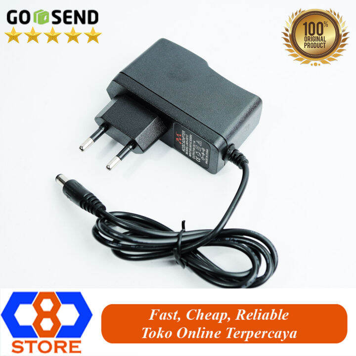 ADAPTOR 9 VOLT 1 AMPERE 9V 1A ADAPTOR WIRELESS ROUTER ADAPTOR SWITCH | Lazada Indonesia