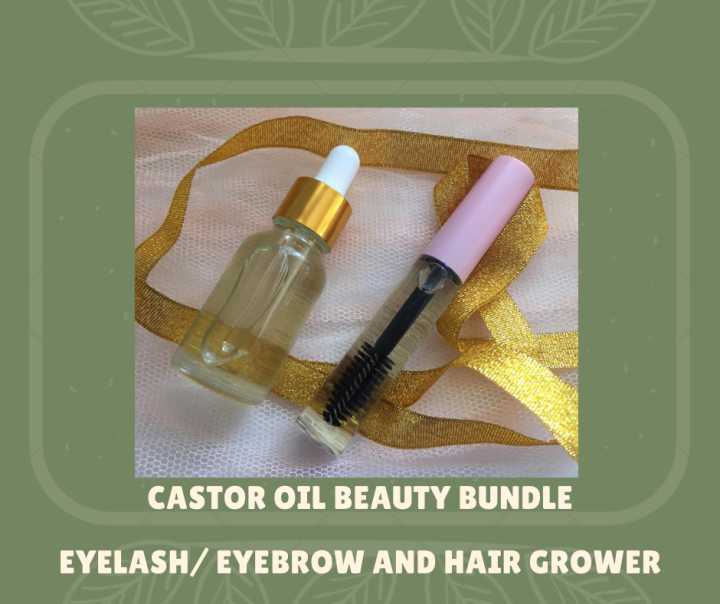 100 Pure And Authentic Cold Pressed Castor Oil Organic Eyelash And