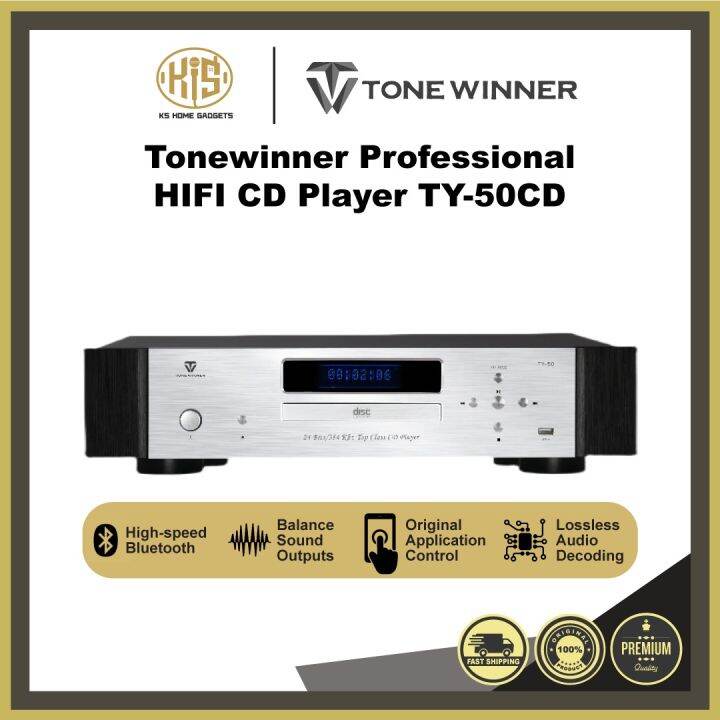 Tonewinner Ty 50 Audio Decoder Bluetooth Professional Hifi Cd Player Digital Player Lazada 