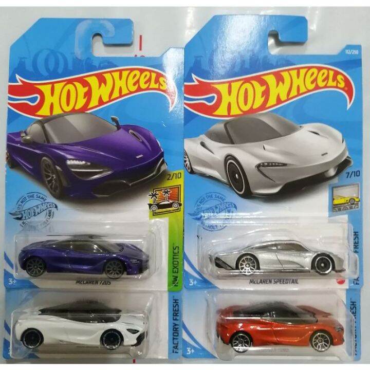 【READY STOCK】 Hot Wheels McLaren 720S Speedtail orange violet HW ...