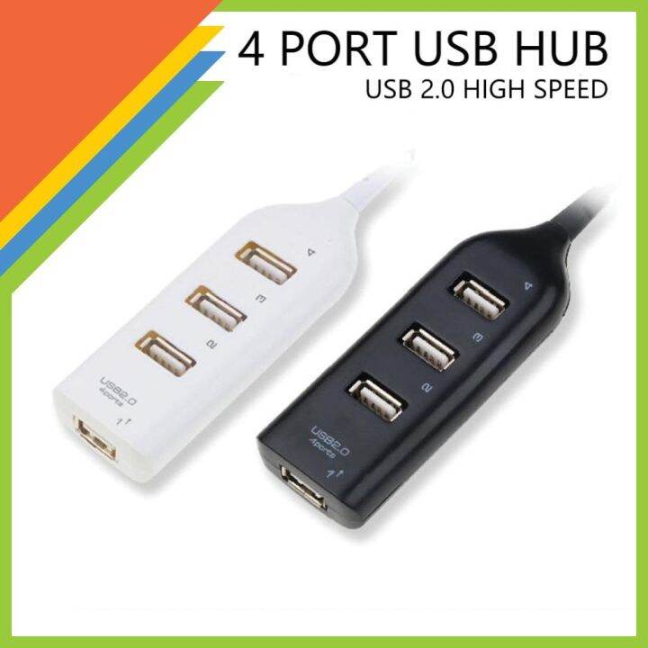 Mini 4 Port USB 2.0 High Speed Transfer Rare USB HUB High Speed ...