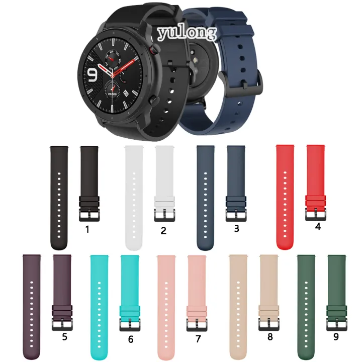Silicone Watch Band Strap for Huami Amazfit GTR 42mm for Huami Amazfit ...