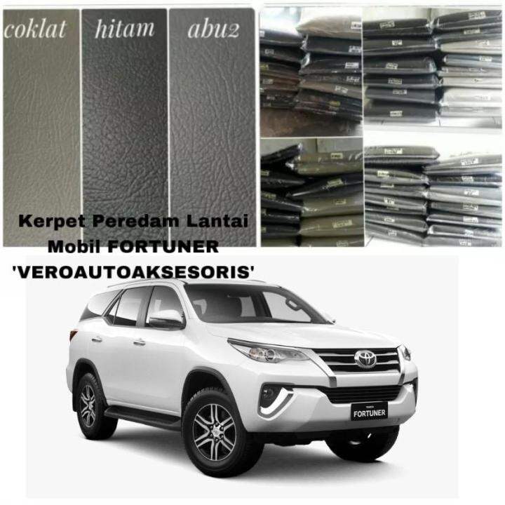 Karpet Dasar Peredam Lantai Mobil FORTUNER / ALL NEW FORTUNER | Lazada ...