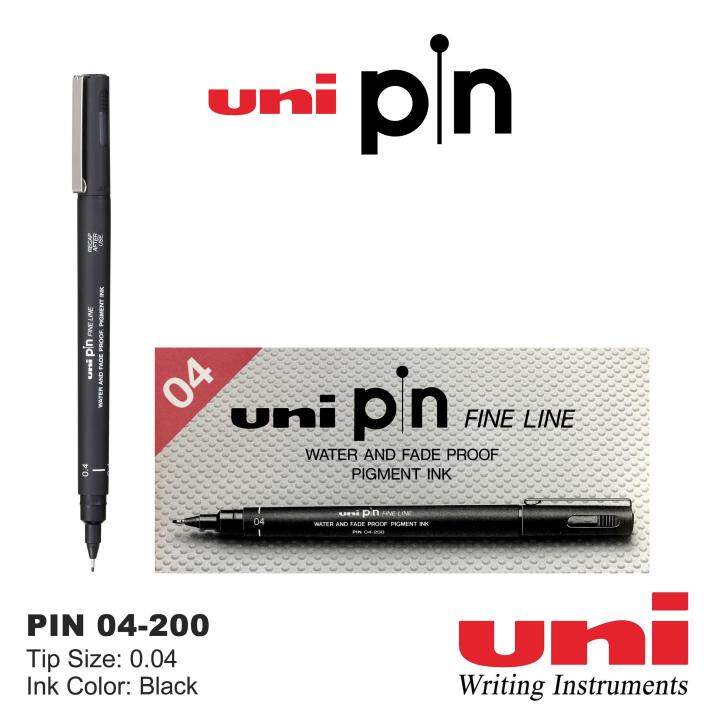 Uni Sign Pen (Black) .04 Pack of 12 | Lazada PH
