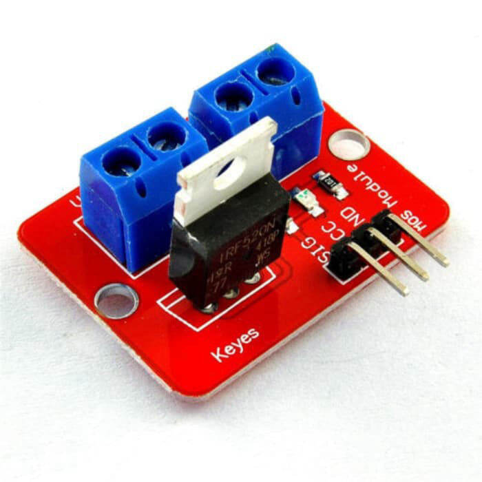 IRF520 - Mosfet IRF520 MOSFET Driver 100V 10A Motor Selenoid Module ...
