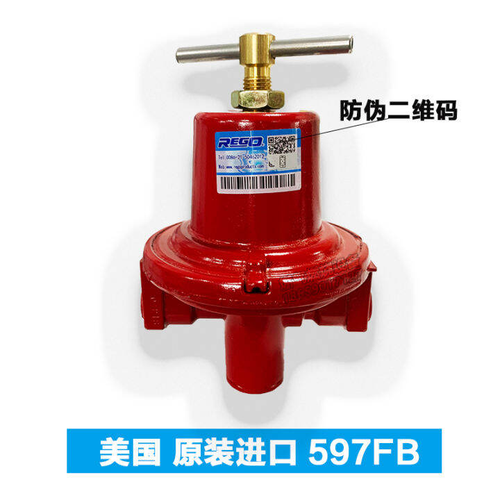 REGO gasifier with high inlet force First-stage pressure reducing valve ...