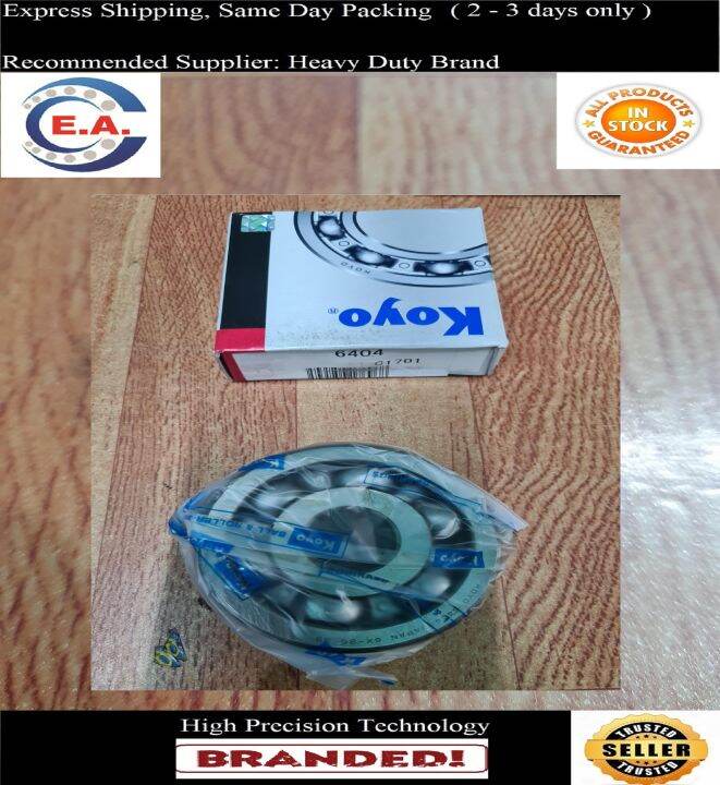 6404 Original Japan Koyo Concrete Bearing 20x72x19 6404zz | Lazada PH