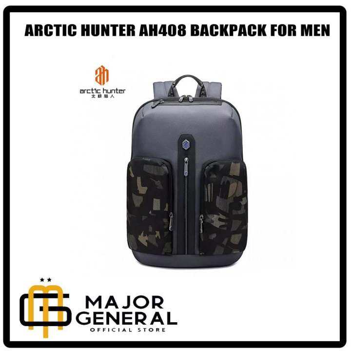 Arctic Hunter AH408 Backpack (Grey) | Lazada PH