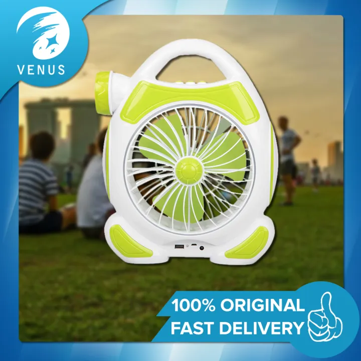 Multi-functional Chargeable USB Fan Flashlight Lighting Emergency ...