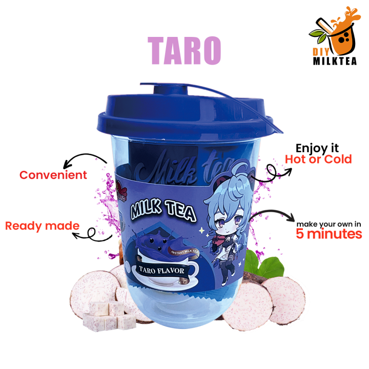 DIY Milk tea Taro Flavor Instant Milk tea Hand-brewed Milk tea with ...