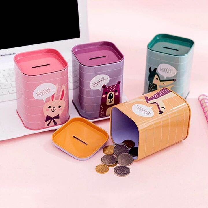 Multipurpose Cute Animals Cartoons Storage Children Money Box | Lazada PH