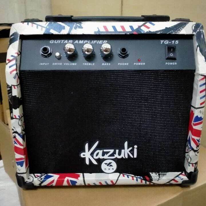 🎥 ตู้แอมป์ KAZUKI / Deriver รุ่น TG-15 [ตัวเลือก] / มีเสียงเอฟเฟคเสียง ...