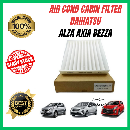 READY STOCK AIR COND CABIN FILTER DAIHATSU PERODUA MYVI LAGI BEST, MYVI ...
