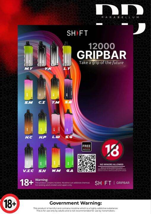 SHFT GRIPBAR 12000 with FREE LANYARD | Lazada PH
