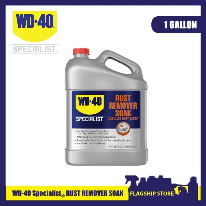 WD-40 Specialist Product Rust Remover Soak 1 Gallon | Lazada