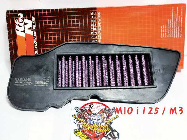 YAMAHA MIO i 125 / M3 WASHABLE AIR FILTER K&N | Lazada PH