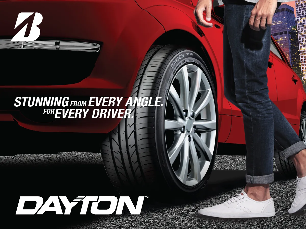 ยางรถยนต์ ขอบ15 Dayton 195/60R15 รุ่น DT30 ยางใหม่ปี 2022 Made By Bridgestone Thailand 195/60R15 ...