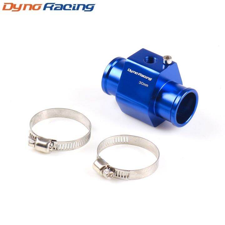 Dynoracing 30 มิลลิเมตรวัดอุณหภูมิน้ำหม้อน้ำอุณหภูมิน้ำอุณหภูมิร่วมท่อเซนเซอร์ท่ออะแดปเตอร์ ...