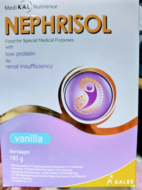 NEPHRISOL LOW PROTEIN 185grams/box expiration July 2023 | Lazada PH