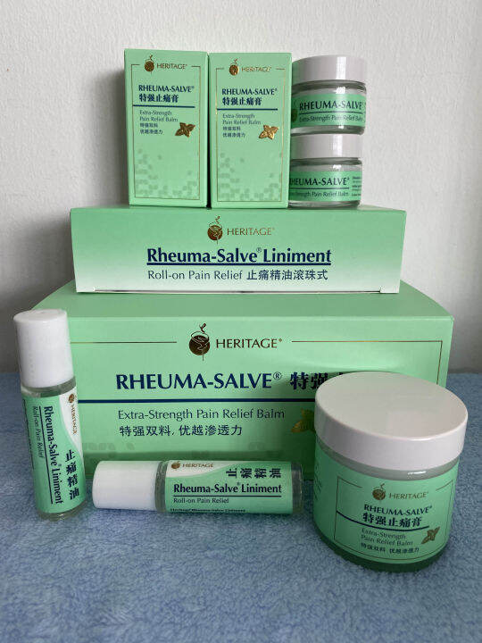 Rheuma Salve Extra-Strength Pain Relief Balm and Liniment Oil | Lazada PH