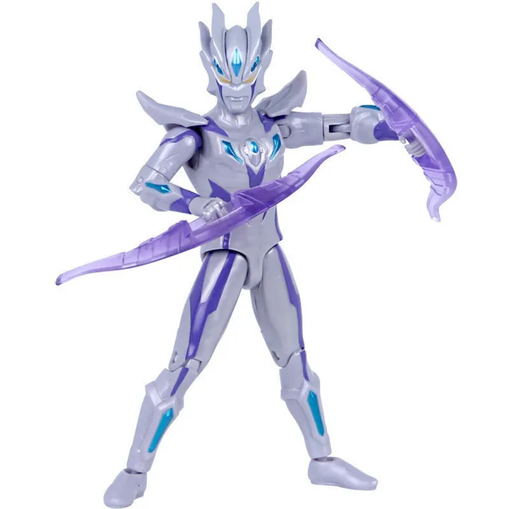 microgood Mini Figurine Decorative Movable Delicate Craft Ultramen Zero Model Figure for ...