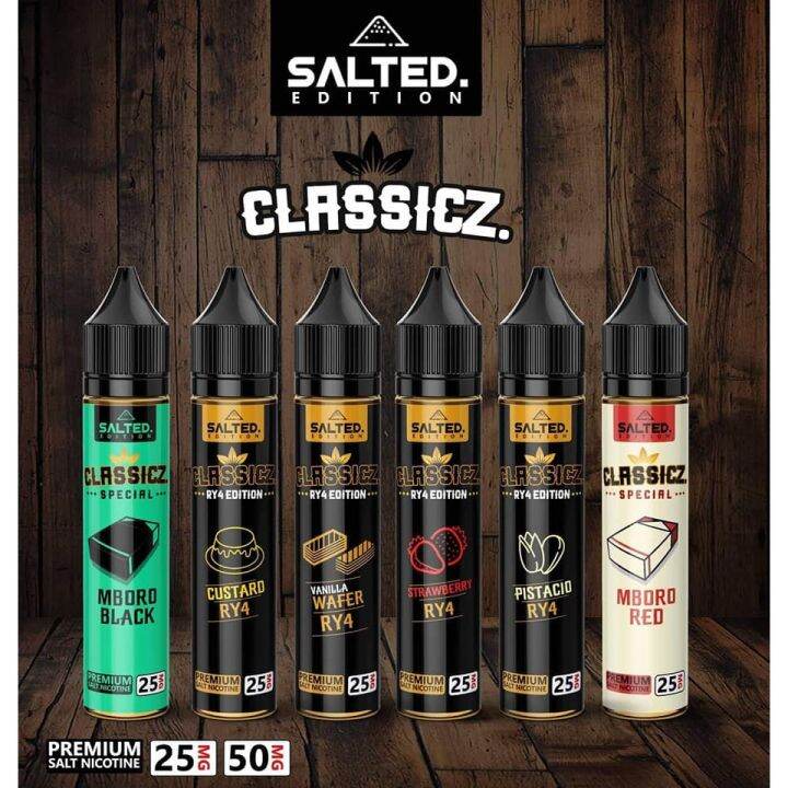 Salted Classicz 30ml Salt Nic Vape Juice 25mg or 50mg E Liquid by ...