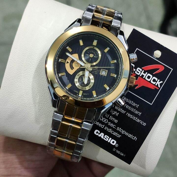 OnSale Edifice Women G-Steel Original Full Stainless Steel Metal Action ...