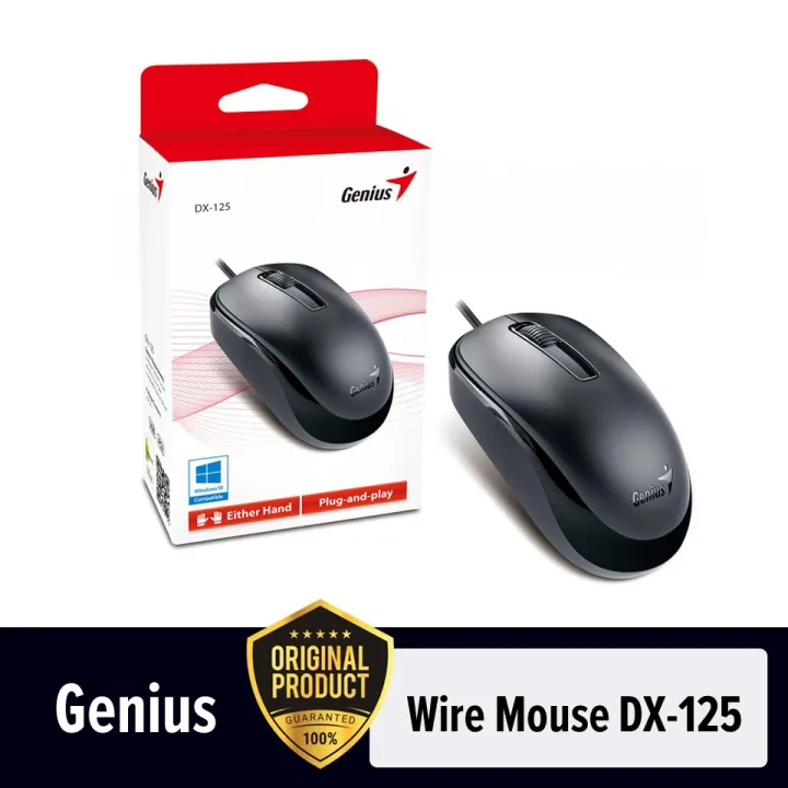 GENIUS Wire Mouse DX-125 เม้าส์แบบมีสาย รุ่น DX-125 | Lazada.co.th