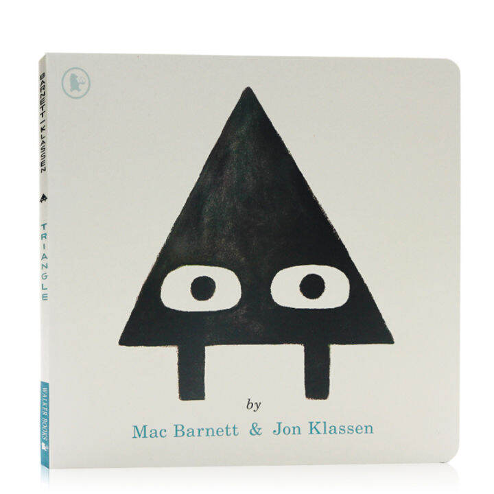 Original English genuine triangle humorous story picture book shape ...