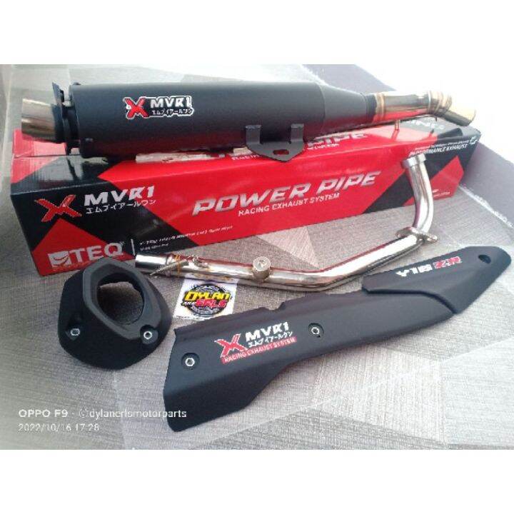 MVR1 POWER PIPE WITH MUFFLER COVER SET FOR SNIPER 155 VVA | Lazada PH