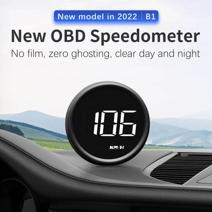 Car New OBDII Speedometer HUD Head-up Display B1 Multi-Functions Car ... Car New OBDII Speedometer HUD Head-up Display B1 Multi-Functions Car ...