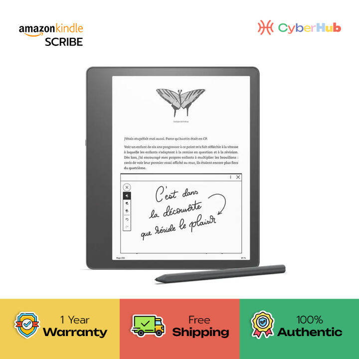CYBERHUB Amazon Kindle Scribe + Prime Pen 16GB, 32GB, 64GB | Lazada PH