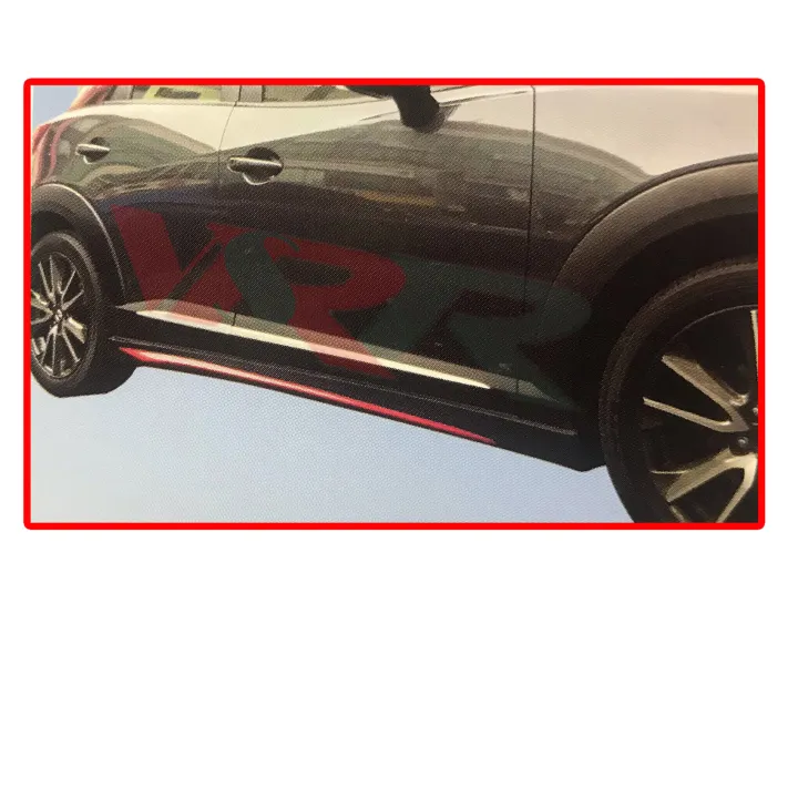 Mazda CX3 CX-3 (2015) OEM Style Side Skirt Door Under Lower Spoiler PU ...