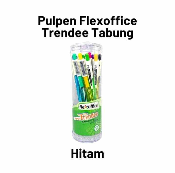 PULPEN TRENDEE CETEK TABUNG ISI 12 PCS | Lazada Indonesia