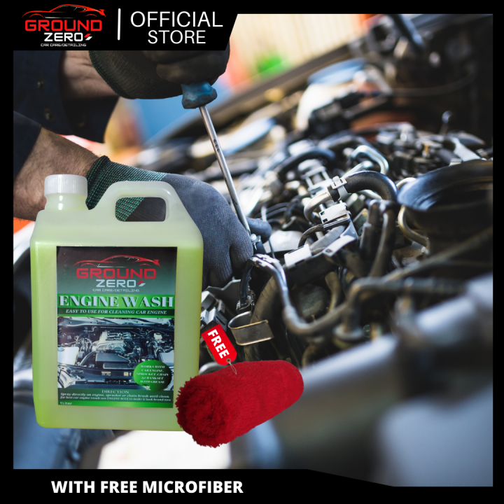 Engine wash Premium Degreaser 1L cleaning engine grease car care ...