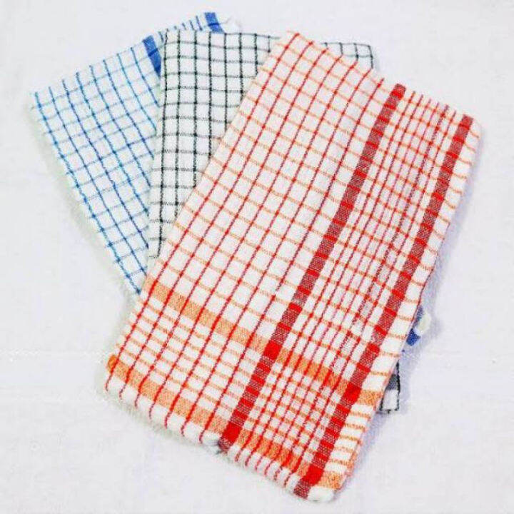 KAIN SERBET MOTIF KOTAK SERBAGUNA KAIN LAP MEJA TOPO DAPUR CUCI PIRING ...